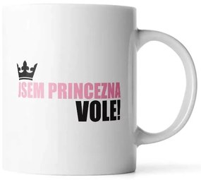Dárkový hrneček - Jsem princezna, vole! - 330 ml - Sablio