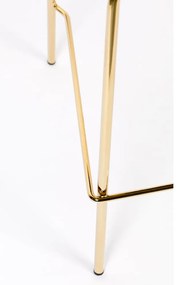 Tmavě zelené barové židle v sadě 2 ks 89 cm Jolien – White Label