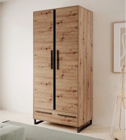 ADRK Furniture Dvoudveřová skříň ARIA