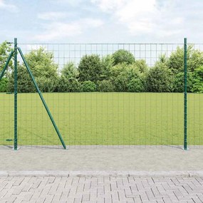 Evropský plot s betonovou základnou 10 x 1,4 m Zelená Síťovina 3350830