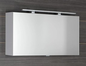 Sapho Sapho, CLOE galerka s LED osvětlením, 100x50x18cm, bílá, CE100-0030
