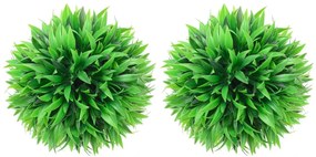 Umělé buxus koule 2 ks 30 cm 315473