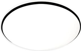 LED Stropní svítidlo HUGO LED/16/24/32W/230V 3000/4000/6500K pr. 37 cm IP54 čer.