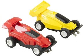 LEAN Toys Autodráha Track Racing – dvě autíčka, smyčky, napájecí zdroj, 565 cm