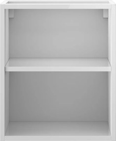Mexen Box-A, otevřená skříňka s policí 40 cm, lesklá bílá, 91AX2-0400-470-0-00