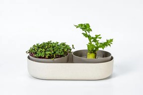 Plastia Velká farma Microgreens+Regrow - slonová kost s kávovou sedlinou 196029