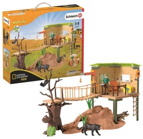 Schleich 42507 dobrodružná stanice v džungli