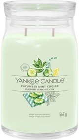 Svíčka yankee candle signature 2 knoty cucumber mint cooler 567 g