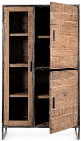 BIZZOTTO prosklený kabinet ELMER 160x90 cm 0746315
