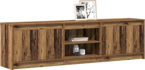 TV jednotky 180 x 34 x 50 cm Hnědá Kompozitní dřevo 3378504