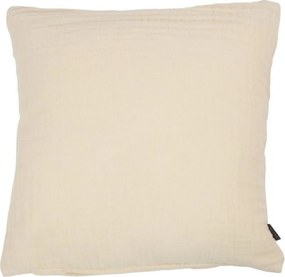 Krémový mušelínový polštář Nova Muslin - 45*45cm