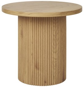 House Nordic Odkládací stolek BOAVISTA světlý Ø48cm 2102111