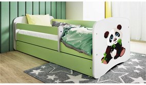 Dětská postel Babydreams panda zelená II