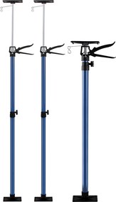 Monzana Rozpěra zárubní sada 2 ks modrý 115-290cm
