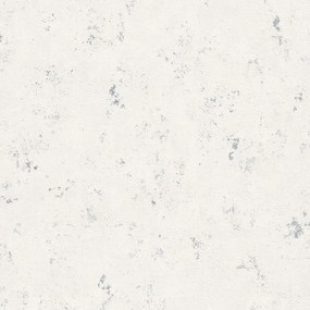 Štuková bílo-šedá vliesová tapeta A48604 | Lepidlo zdarma