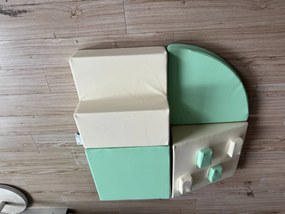 AIYAPLAY měkké pěnové stavební bloky, sada 4 kusů