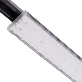 T-LED 105742 Lištové LED svítidlo TRITO LT120B 90° 54W černé Teplá bílá