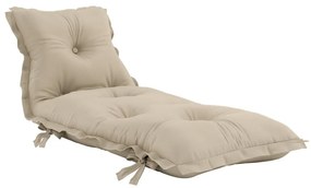 Béžový variabilní futon vhodný do exteriéru Karup Design OUT™ Sit&amp;Sleep Beige