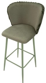 Designová barová židle Bechora II zelená