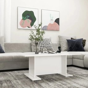 vidaXL Konferenční stolek 103,5 x 60 x 40 cm dřevotříska [806842] Barva: Bílá