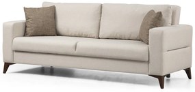 Hanah Home Třímístná pohovka KRISTAL béžová
