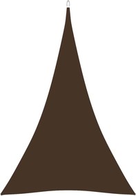 vidaXL Stínící plachta oxfordská látka trojúhelníková 3x4x4 m [135119] Barva: krémová