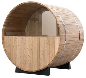 M-SPA - Záhradní sudová sauna 180 cm x Ø 210 cm