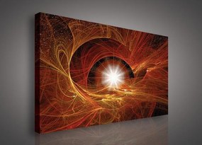 Postershop Obraz na plátně: Kosmické záření - 75x100 cm