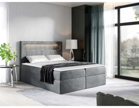 Kontinentální posteľ Ruletka, Rozměr postele: 140x200, Barva:: ekokůže Soft 033