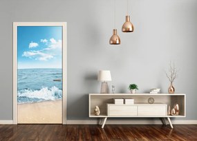 Fototapeta na dveře pláž a moře 95x205 cm