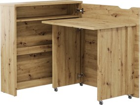Casarredo - Komfort nábytek Rozkládací psací stůl REBECCA pravý, dub artisan