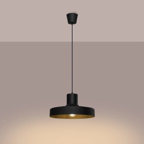 Sollux Lighting Závěsné svítidlo BILO černé