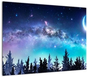 Skleněný obraz - Mléčná dráha (70x50 cm)
