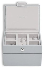 Mikro krabička na šperky Stackers Micro Jewellery Box Pebble Grey | šedá 76153