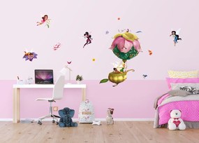 Dětská samolepka na zeď Disney Víly v Balónu | 65 x 85 cm | DDK884