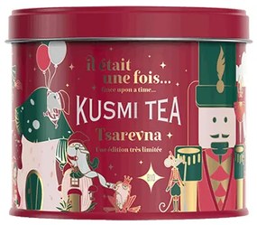 Kusmi Tea Sypaný černý čaj Tsarevna Bio, kovová dóza 120 g 21081A1070