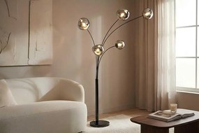 Designová stojanová lampa Hanzila 200 cm šedá