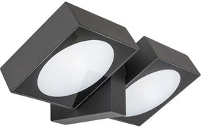Rabalux 77101 - LED Venkovní nástěnné svítidlo TELDE 2xLED/7W/230V IP54 antracit