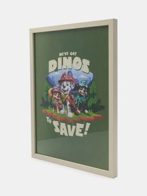 Sinsay - Plakát v rámu PAW Patrol Dino Movie - vícebarevná