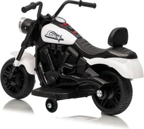 Elektrická motorka STAR bílá