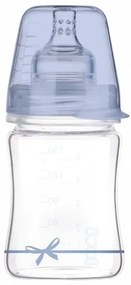 Lovi Kojenecká lahev skleněná 150ml BABY SHOWER kluk