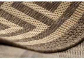 koberec SISAL FLOORLUX 20014 coffe / mais velikost 140x200 cm | krásné koberce cz