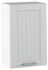 Horní kuchyňská skříňka Janne Typ 5 (světle šedá + bílá). 1021188