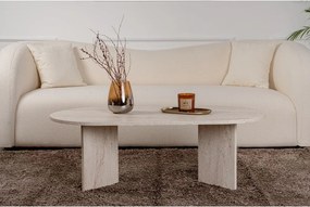 Béžový pololesklý konferenční stolek 60x119 cm Sable – Kalune Design