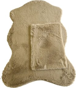 BE Koberec Puffy PUFFY 060 SAND - vícebarevný obdélníkový Rozměr: 40x60 cm