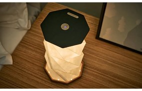 Černá světelná dekorace na USB ø 12 cm Twist Hexagon – Gingko