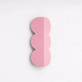 Růžové hliníkové nástěnné svítidlo BISCUIT – Thoro