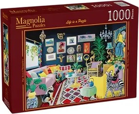MAGNOLIA Puzzle Vzpomínky z cest / 1000 dílků / 68 x 48 cm