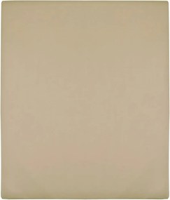 Fionshop 263169448 Jersey prostěradla 2 ks taupe 100x200 cm bavlna