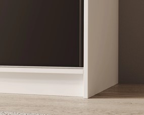 ADRK Furniture Posuvná skříň Castello 120 SW-CAS-120-WB